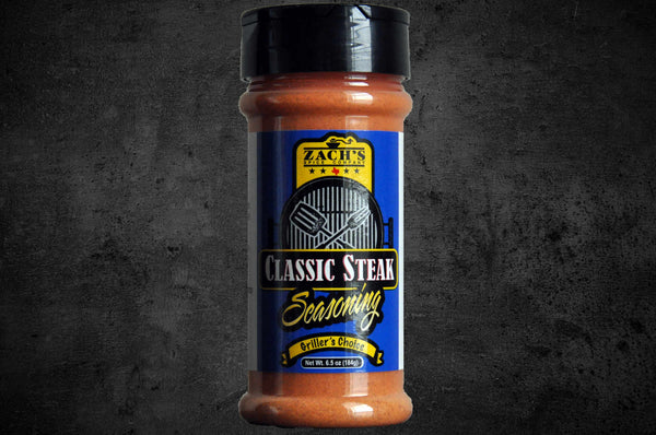 Classic Steak Seasoning - (6.50 oz Jar) – Zach's Spice